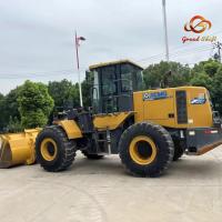 China Used XCMG LW500KV Wheel Loader with 5000kg Rated Load 162 kW Engine Power for sale