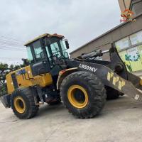 China Used XCMG LW500KV Wheel Loader with 5000kg Rated Load 162 kW Engine Power for sale