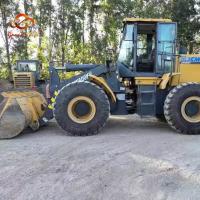 China Second Hand XCMG LW500KV Wheel Loader with 5000kg Rated Load 162 kW Engine Power and 2.5-4.5 m³ Bucket Capacity for sale