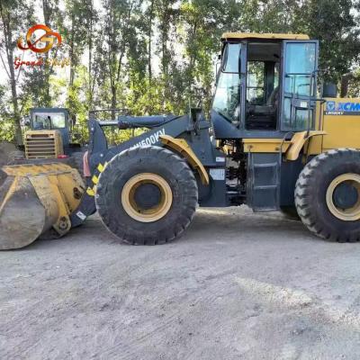 China Second Hand XCMG LW500KV Wheel Loader with 5000kg Rated Load 162 kW Engine Power and 2.5-4.5 m³ Bucket Capacity for sale