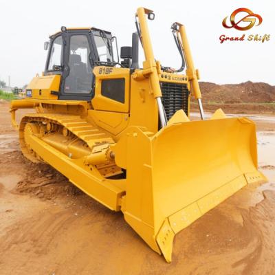 China SEM 818F Yellow Crawler Bulldozer for dry land and ROPS/FOPS Certified Cabin for sale