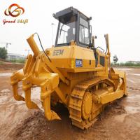China SEM 818F Yellow Crawler Bulldozer For Dry Land And ROPS/FOPS Certified Cabin, for sale