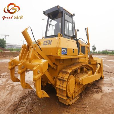 China SEM 818F Yellow Crawler Bulldozer For Dry Land And ROPS/FOPS Certified Cabin, for sale