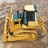 China SEM 818F Yellow Crawler Bulldozer For Dry Land And ROPS/FOPS Certified Cabin, for sale