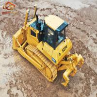 China SEM 818F Yellow Crawler Bulldozer For Dry Land And ROPS/FOPS Certified Cabin, for sale