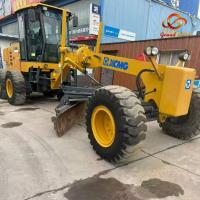 China Used XCMG GR1803 Motor Grader 140 kW 190 HP Power 3965 mm Moldboard for Road Construction for sale