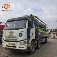 China Second Hand Zoomlion ZLJ5440THBJE 56m Boom Concrete Pump Truck with 180m³/h and 420 HP Engine for sale