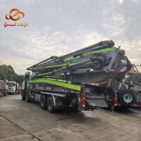 China Second Hand Zoomlion ZLJ5440THBJE 56m Boom Concrete Pump Truck with 180m³/h and 420 HP Engine for sale