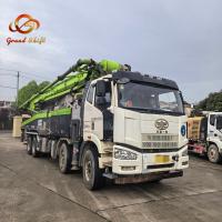 China Second Hand Zoomlion ZLJ5440THBJE 56m Boom Concrete Pump Truck with 180m³/h and 420 HP Engine for sale