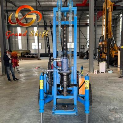 China Used Or New Water Well Drilling Rig For Digging A Well With Hydraulic Operating System for sale