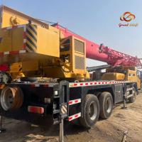 China Used SANY STC250 Model 25 Ton Truck Crane with 5 Section Boom Mobile Crane for sale