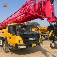 China Used SANY STC250 Model 25 Ton Truck Crane with 5 Section Boom Mobile Crane for sale