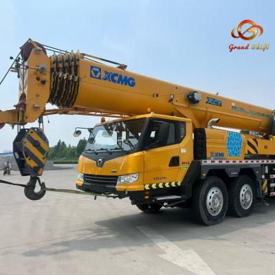 China Used XCMG XCT60_Y 60 Ton Truck Crane with 44m U type Boom and Intelligent Load Moment Limiter for sale