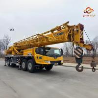 China Used XCMG XCT80 80 Ton Truck Crane with 47.5m U-type Boom and Intelligent Load Moment Limiter for sale