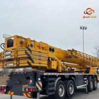 China Used XCMG XCT80 80 Ton Truck Crane with 47.5m U-type Boom and Intelligent Load Moment Limiter for sale