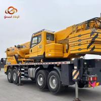 China Used XCMG XCT80 80 Ton Truck Crane with 47.5m U-type Boom and Intelligent Load Moment Limiter for sale