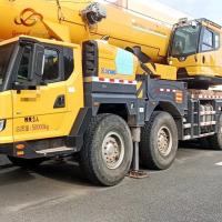 China Used XCMG XCT80L6-1 80 Ton Truck Crane with 47.5m 6-Section U-Shaped Boom for sale