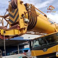 China Used XCMG XCT80L6-1 80 Ton Truck Crane with 47.5m 6-Section U-Shaped Boom for sale