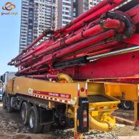 China Used Sany 5449  Concrete Pump Truck Conveying Capacity  for Large Scale Construction for sale