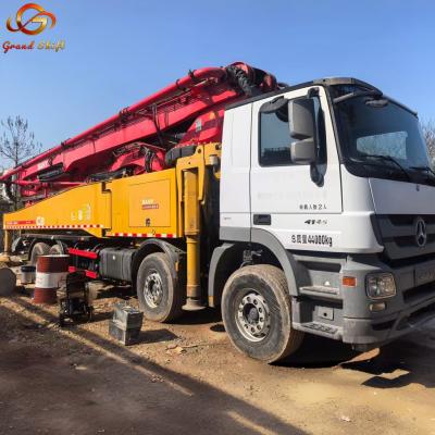 China Used Sany 5449  Concrete Pump Truck Conveying Capacity  for Large Scale Construction for sale