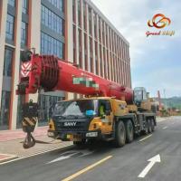China Truck crane used SANY STC1000T7 100 Ton Truck Crane with 64m 7-Section Boom and Intelligent Load Moment Limiter for sale