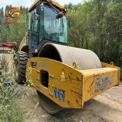 China Used XCMG XS223J 22 Ton Single Drum Road Roller With 136 KW Engine for sale
