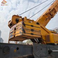 China Used XCMG 5485 80 Ton Truck Crane Used with Intelligent Load Moment Limiter and 20T Counterweight for Heavy Lifting for sale