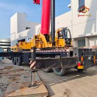 China Used SANY STC1000-7 100 Ton Truck Crane with 7 Section Boom for Heavy Lifting for sale