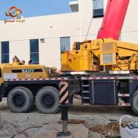 China Used SANY STC1000-7 100 Ton Truck Crane with 7 Section Boom for Heavy Lifting for sale