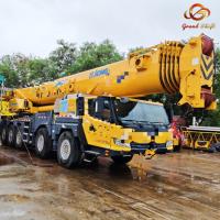 China Used XCMG XCT100_1 100 Ton Truck Crane with 64m 7 Section Boom and Intelligent Load Moment Limiter for Heavy Lifting for sale