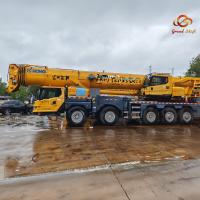 China Used XCMG XCT100_1 100 Ton Truck Crane with 64m 7 Section Boom and Intelligent Load Moment Limiter for Heavy Lifting for sale