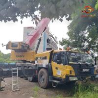 China Used 2019 SANY SAC2000T 200 Ton All Terrain Truck Crane with 86m 8-Section Boom and 12×8 All-Wheel Drive for sale