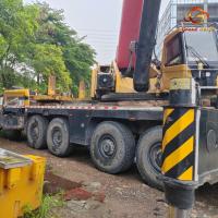 China Used 2019 SANY SAC2000T 200 Ton All Terrain Truck Crane with 86m 8-Section Boom and 12×8 All-Wheel Drive for sale