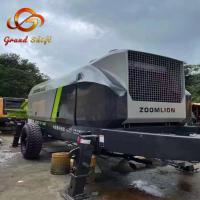 China Zoomlion HBT80.16.174SU Trailer Mounted Concrete Pump 174 kW Diesel Engine for sale