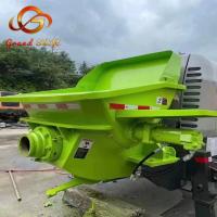 China Zoomlion HBT80.16.174SU Trailer Mounted Concrete Pump 174 kW Diesel Engine for sale