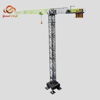 China Zoomlion WA6013-6F Flat Top Tower Crane with 60m Maximum Working Radius and 190m Maximum Hook Height for sale