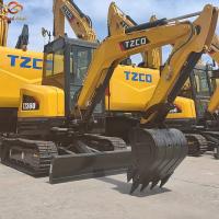 China Chinese Brand TZ36U New Crawler Hydraulic Excavator with 3900kg Operating Weight, 22.2 kW Rated Power, and 0.13 m³ Bucket Capacity for sale