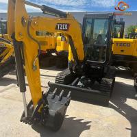 China Chinese Brand TZ36U New Crawler Hydraulic Excavator with 3900kg Operating Weight, 22.2 kW Rated Power, and 0.13 m³ Bucket Capacity for sale