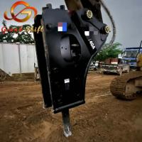China Medium Duty Hydraulic Breaker Attachment With A 140mm Diameter Drill Rod for sale