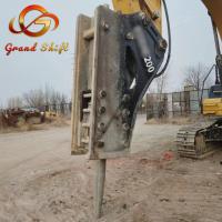 China Multi Purpose Steel Excavator Rock Breaker  With A 200mm Diameter Drill Rod for sale