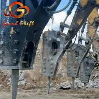China Light Duty Hydraulic Breaker With 258mm Diameter Drill Rod High Strength Steel for sale