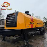 China SANY HBT80.18 Diesel Trailer Mounted Concrete Pump with 80m³/h Output 18 MPa Pressure for sale