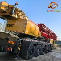 China Used SANY SAC1300T2 130 Ton Capacity All Terrain Truck Crane with 75m Boom Length for sale