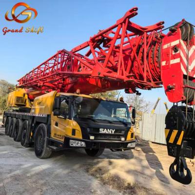 China Used SANY SAC1300T2 130 Ton Capacity All Terrain Truck Crane with 75m Boom Length for sale