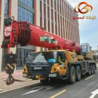 China Used SANY SAC1000T7 100 Ton Capacity All Terrain Mobile Truck Crane with 63m Main Boom Heavy Lifting Equipment for sale