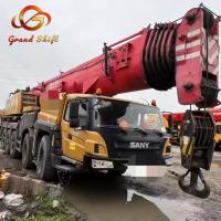 China Used SANY SAC1000T7 100 Ton Capacity All Terrain Mobile Truck Crane with 63m Main Boom Heavy Lifting Equipment for sale