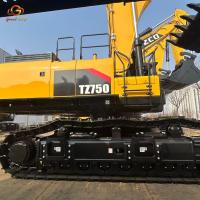 China Chinese Brand New Excavator TZ750 77 Ton Hydraulic Crawler Excavator for Landscaping with 405-566 Kw Power for sale