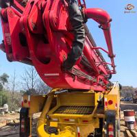 China SANY 56m Concrete Pump Truck with Mercedes-Benz Actros Chassis for sale