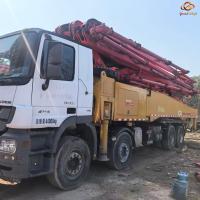 China SANY 56m Concrete Pump Truck with Mercedes-Benz Actros Chassis for sale