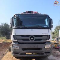 China SANY 56m Concrete Pump Truck with Mercedes-Benz Actros Chassis for sale